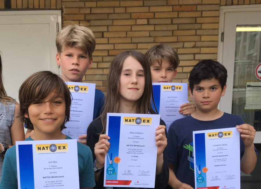 Preise beim Natex Wettbewerb – Archiv – Struensee Gymnasium